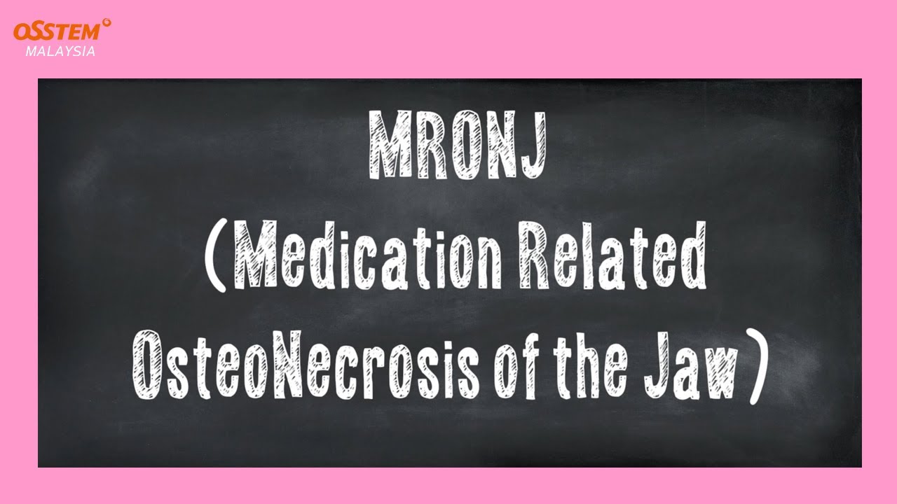Medication 6: MRONJ - YouTube