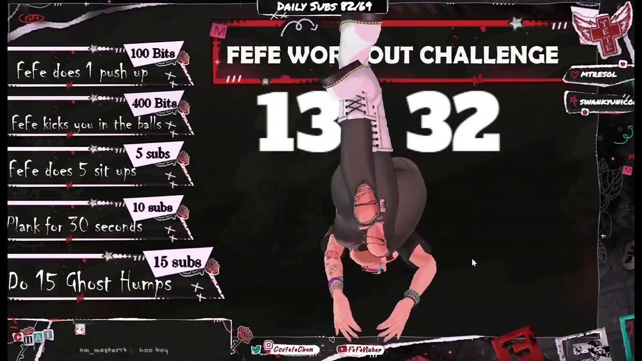 FeFe kicks balls @FeFeVtuber #FeFe #vtuber - YouTube