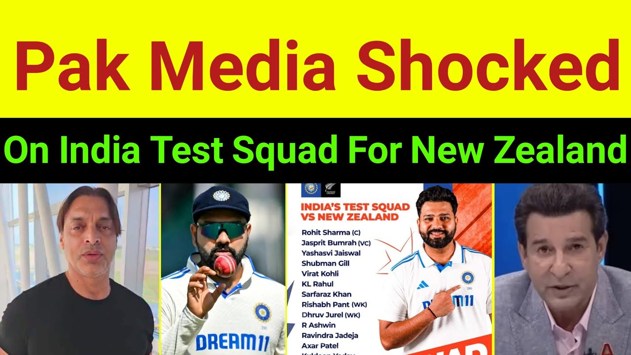 Shoaib Akhtar Shocked On India Young Test Squad For New Zealand ...