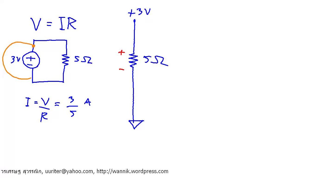 [Electronics] V=IR - YouTube