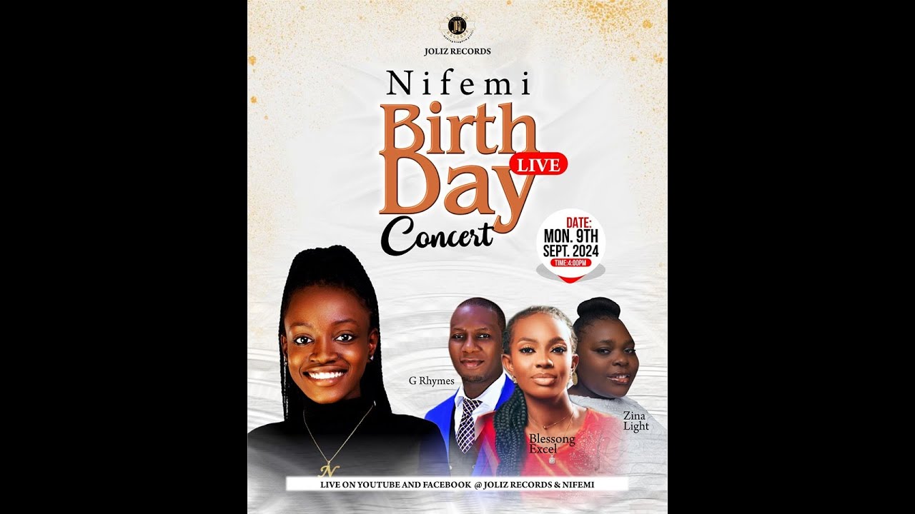NIFEMI BIRTHDAY LIVE CONCERT - YouTube