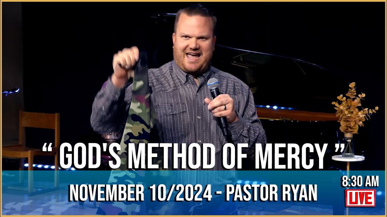 THE CITY CHURCH | Pastor Ryan " God's Method Of Mercy " ( November 10/ ...