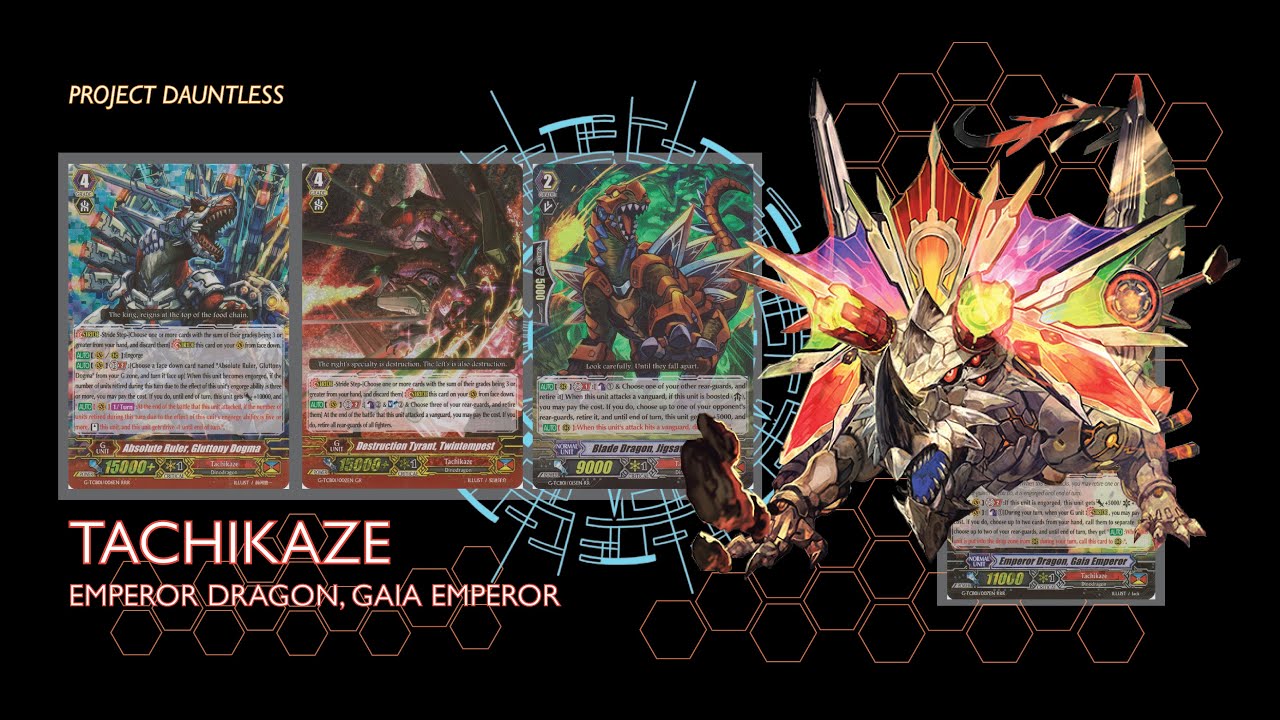 Cardfight!! Vanguard [Deck Profile]: Emperor Dragon, Gaia Emperor ...