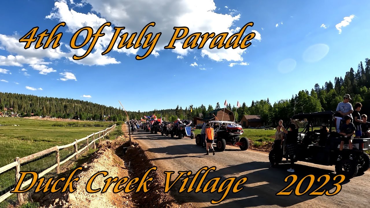 Duck Creek Village 4th of July Parade 2023 - YouTube