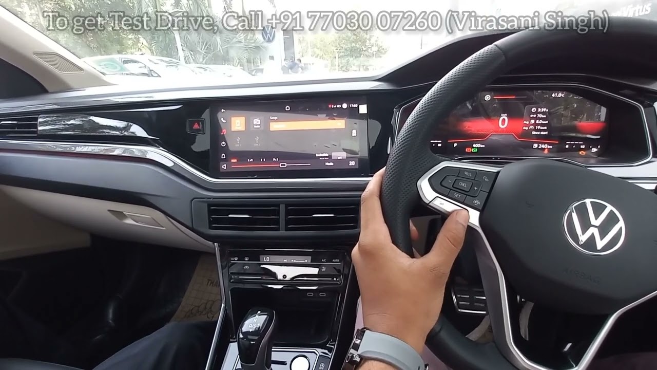 Virtus Infotainment System features and Sound Quality || Detailed ...