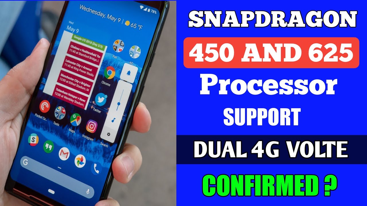 DUAL 4G VOLTE FOR SNAPDRAGON 450 AND 625 | SD 450 AND 625 SUPPORT DUAL ...