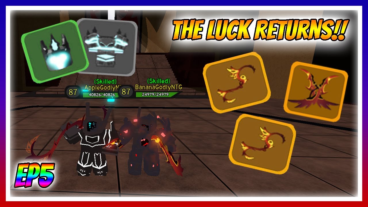 The Triple Legendary Drop!! | Roblox Dungeon Quest Noob To Godly - YouTube