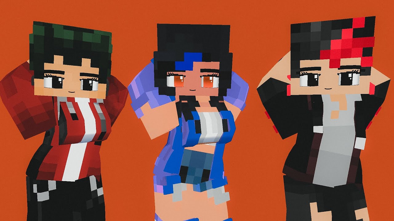 DARLING OHAYO SUPER IDOL DANCE : MINECRAFT ANIMATION | APHMAU ARRON 06 ...