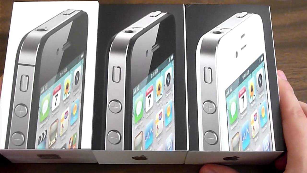 Apple iPhone 4S Unboxing [HD] - YouTube