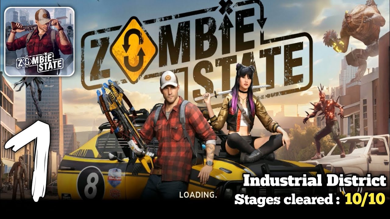 Zombie State:Roguelike FPS Gameplay Walkthrough Part 1 Industrial ...