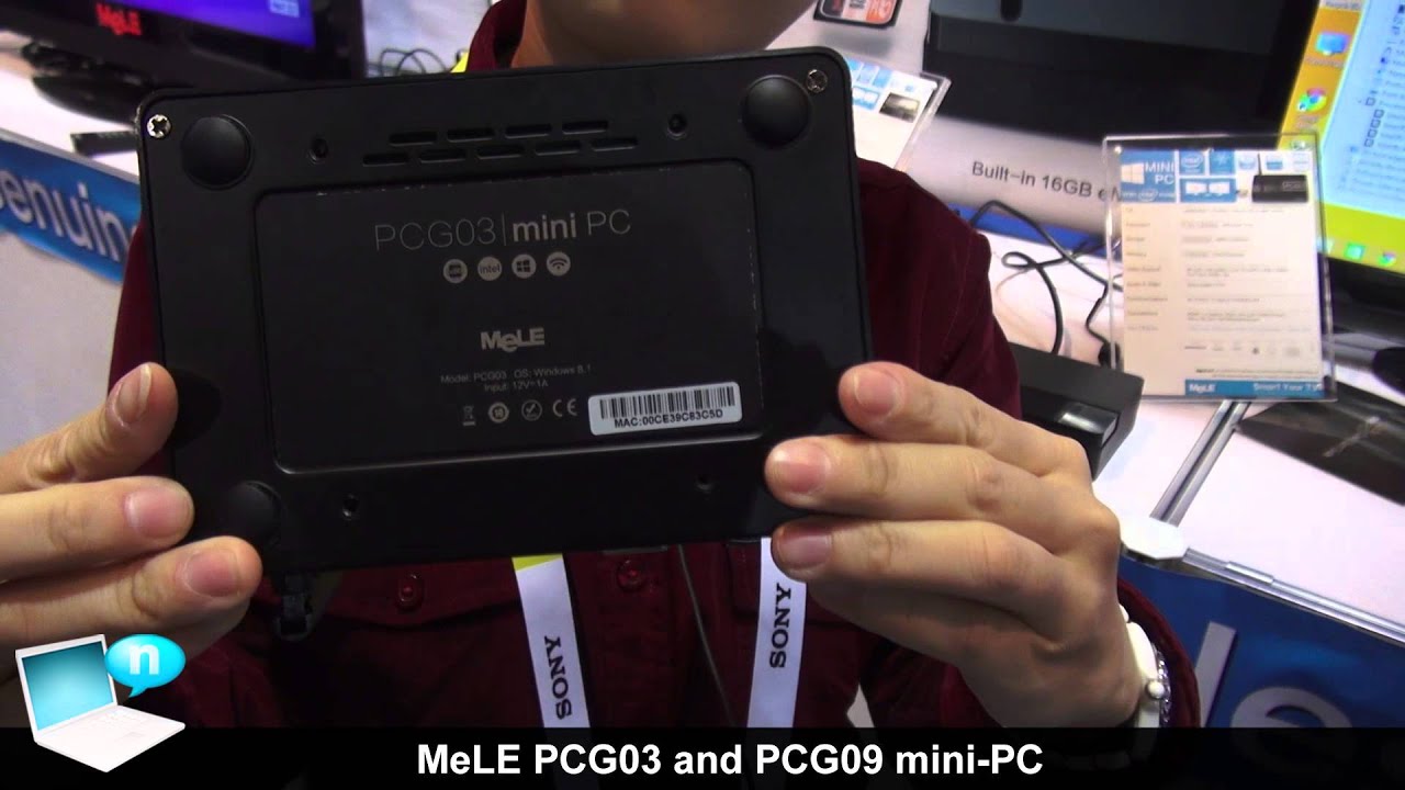 MeLE PCG03 and PCG09, fanless Mini PC with Windows 8.1 and CPU Intel ...