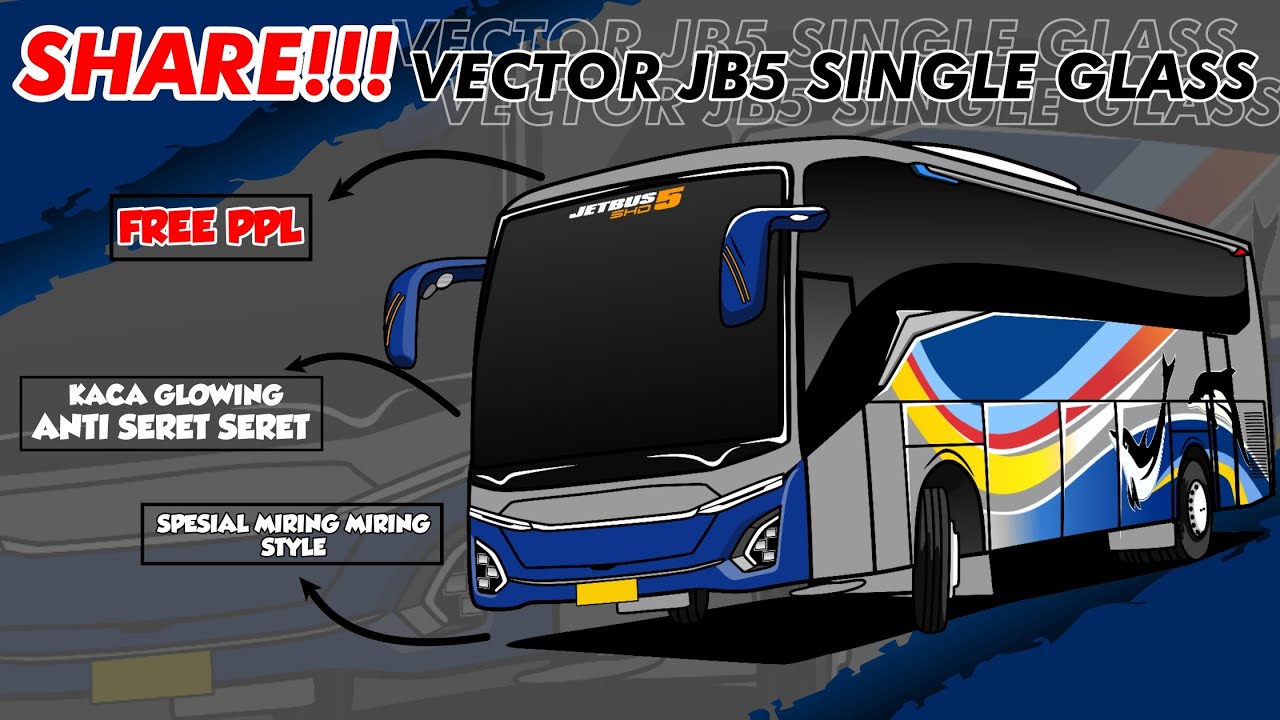 SHARE‼️ VECTOR JB5 SINGLE GLASS |NO PASSWORD 😋🤩 ||#vectorbus #vectorbis ...