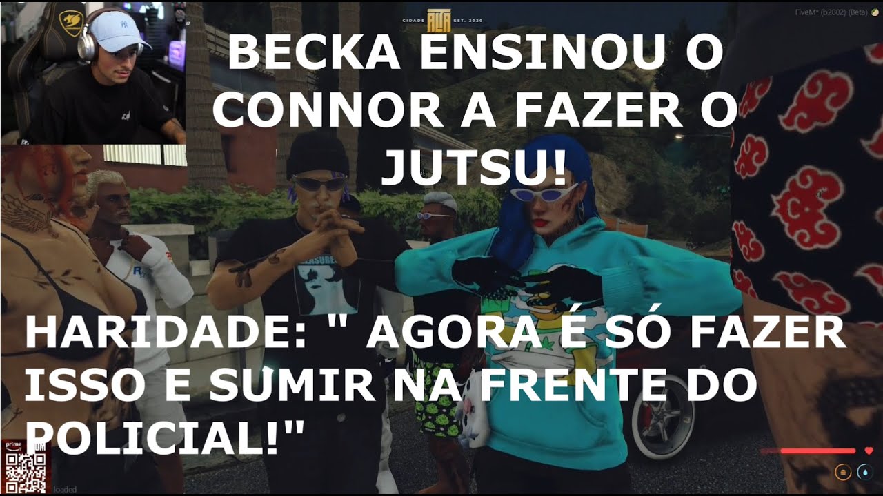 VISÃO DO CONNOR VENDO A BECKA FAZENDO JUTSU NO GTA RP! #connor #gtarp # ...