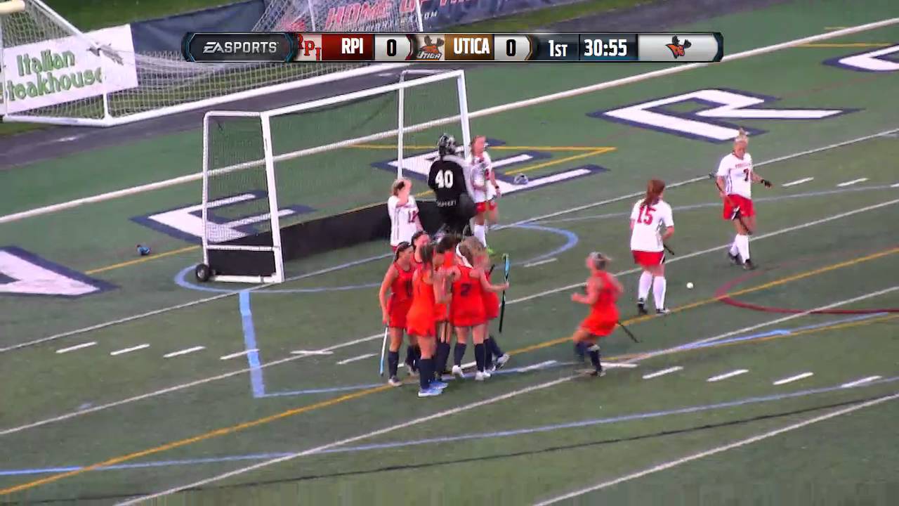 Utica's Josie Sgarlata Scores First Collegiate Goal - YouTube