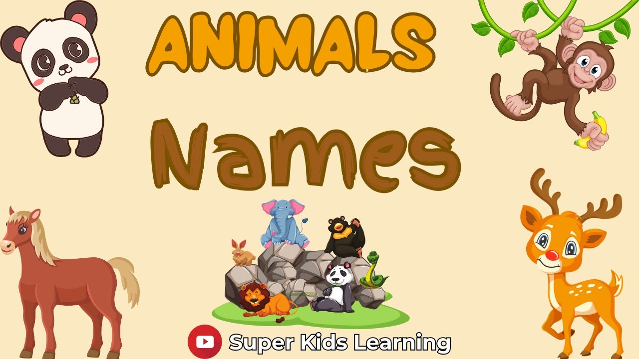Alphabet Animals | Animal Names for Kids | Animal Names & Animal Sounds ...