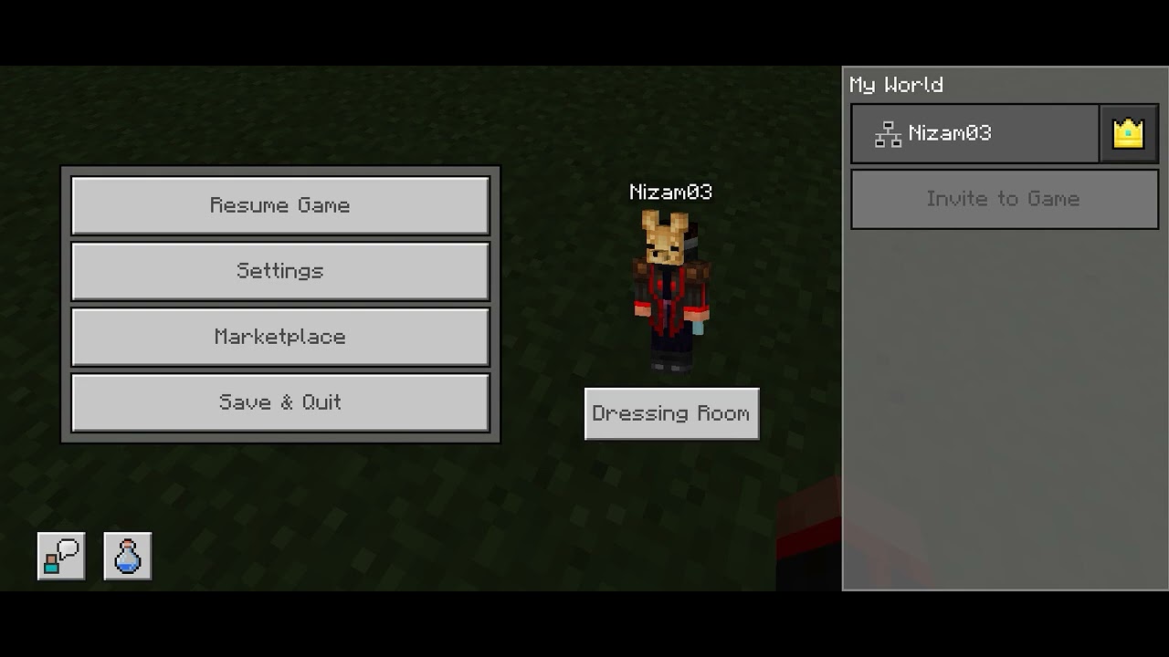 Tutorial agar ada garis hitam pada block di minecraft MCPE - YouTube