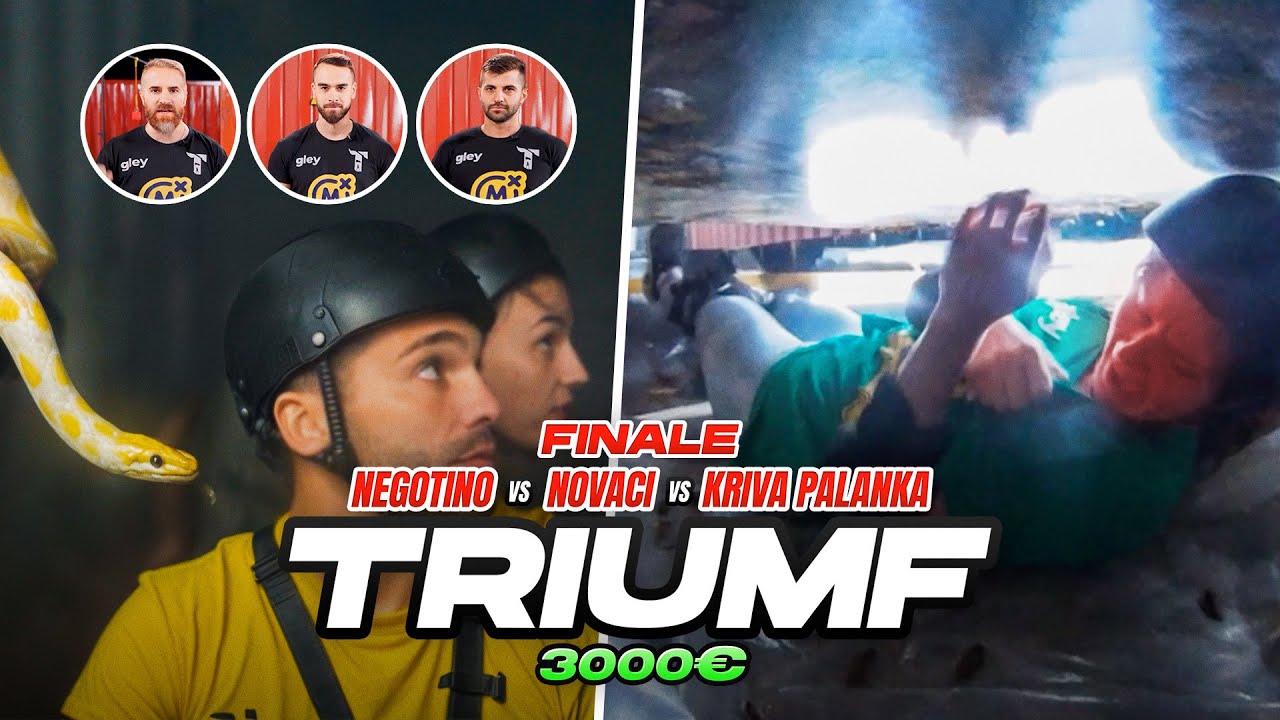 ZMIJA, LEBARKI, MRAZ, KOVCEG ZA 3000 EVRA VO FINALE! - YouTube
