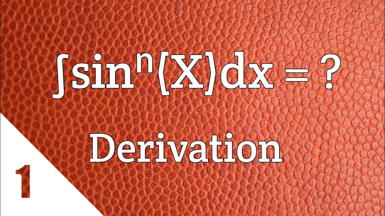 integration of sin^n(x) , question and solution , - YouTube