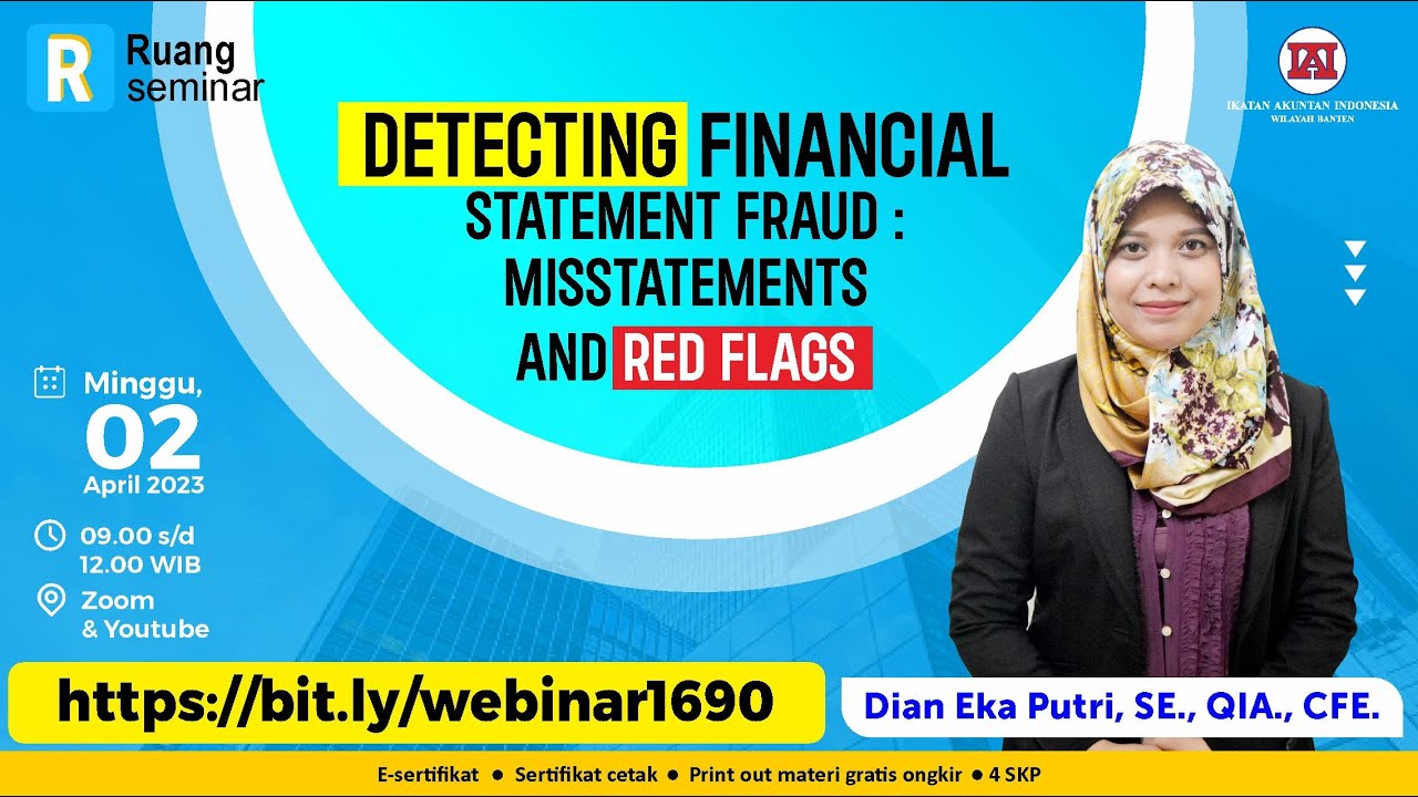 Webinar Nasional : Detecting Financial Statement Fraud : Misstatements ...