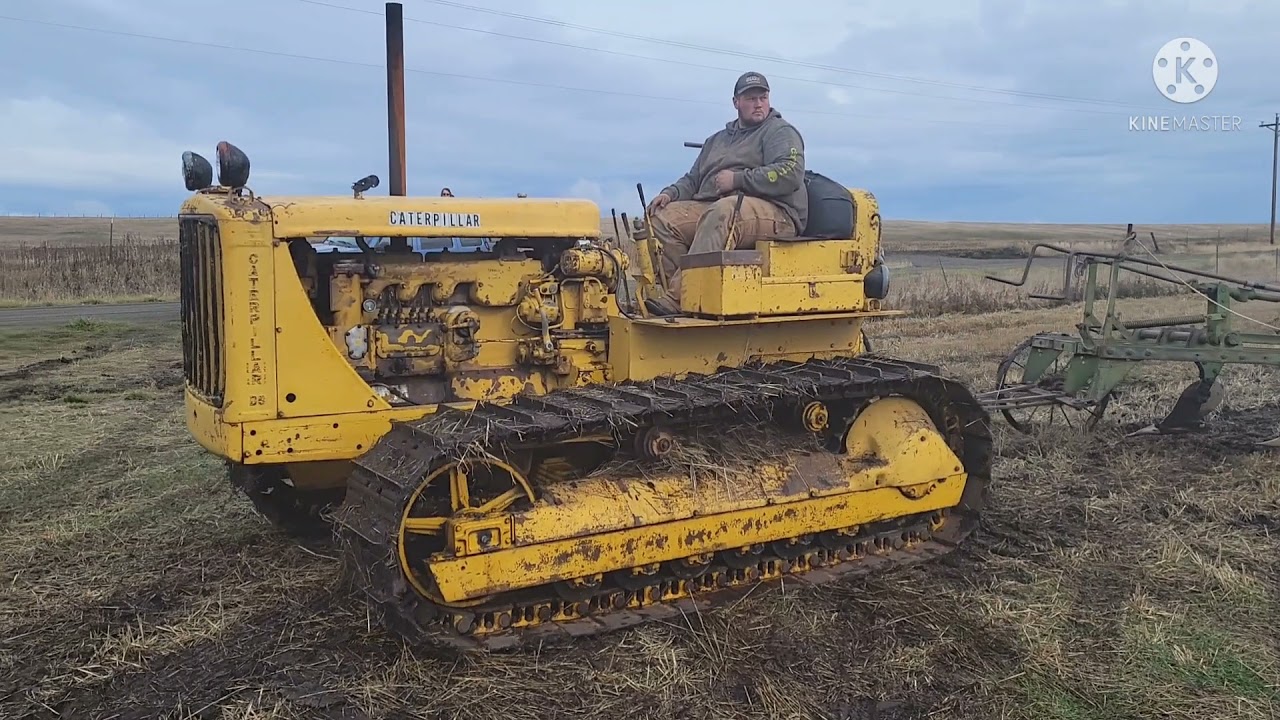 Fall Plowing with Caterpillar and Versatile Power (Extended Cut) - YouTube