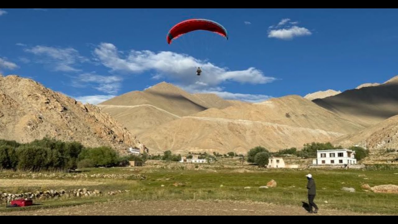 "Paragliding Accuracy Landing Competition in Ladakh | Precision Flying ...