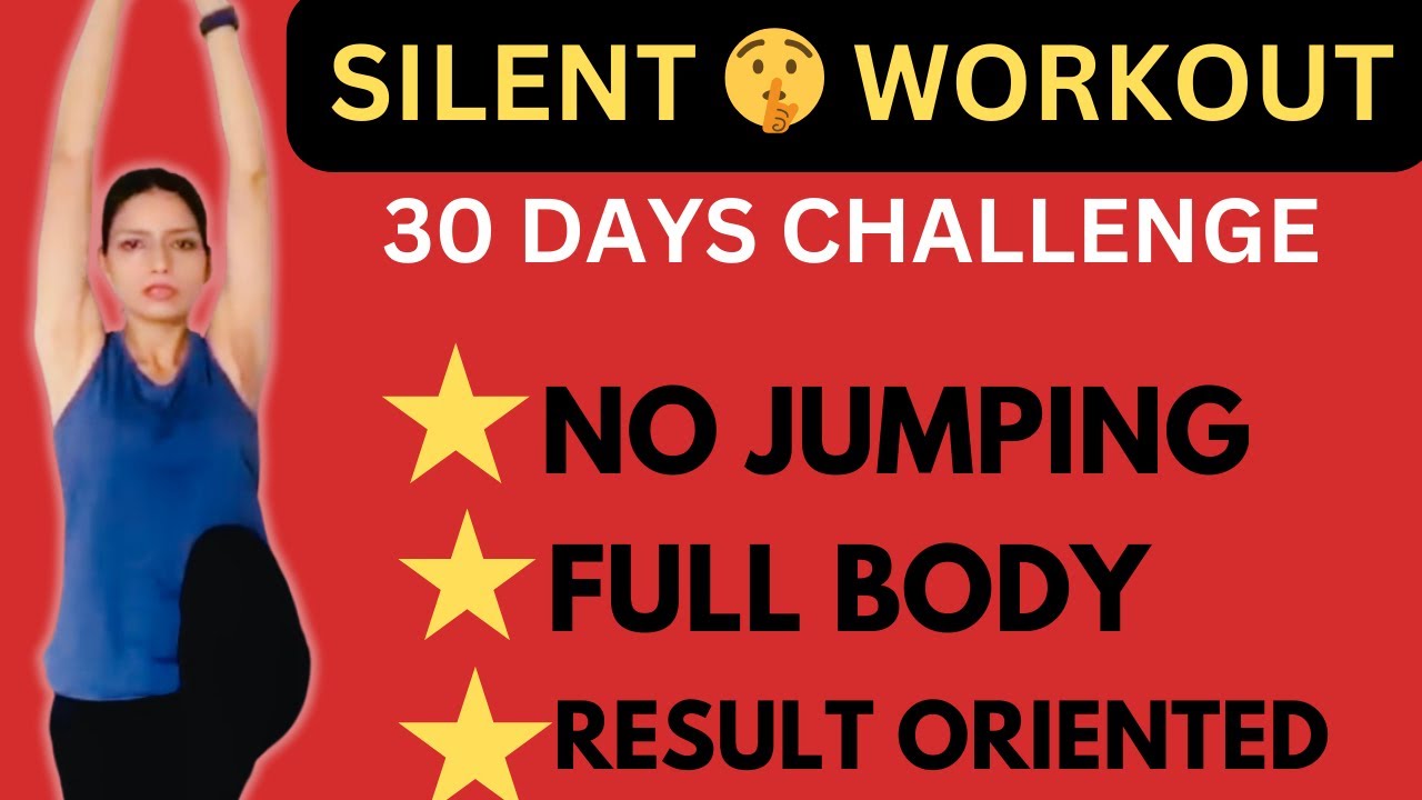 Silent workout: Full body No Jumping - YouTube