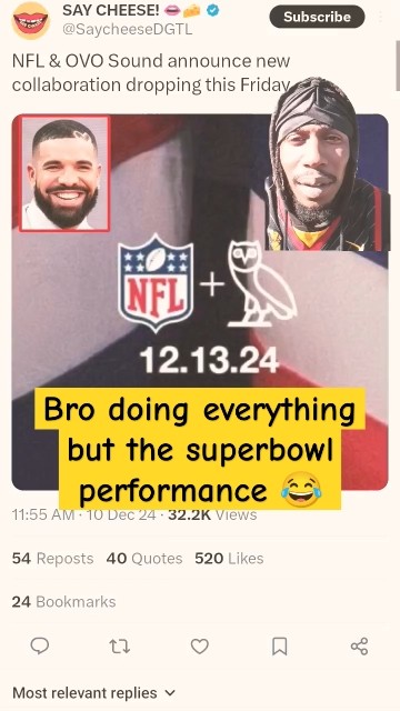 NFL & OVO Sound announce new collaboration dropping this Friday - YouTube