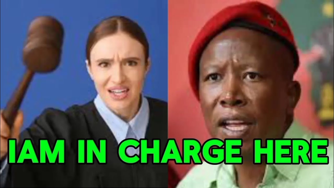 YOU cant tell me what to do,IAM in CHARGe,malema angrily tells the WHY ...