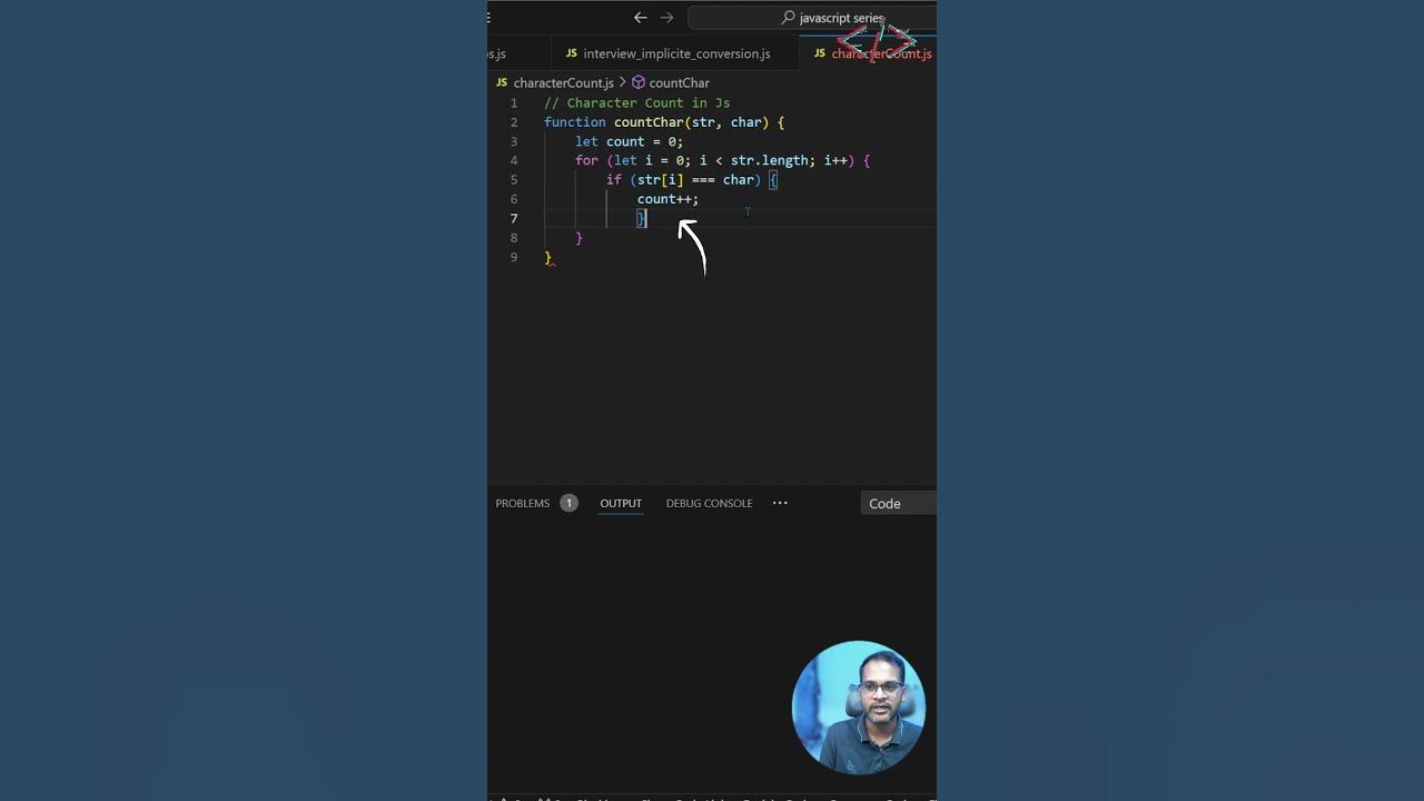 🔤 Count The Letters In A String In Js Interview 🚀 Coding Codewithkg Codinginterview Youtube 