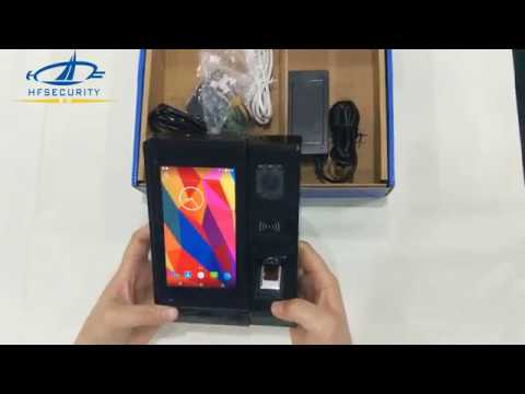 HFSecurity HF-A5 Android Biometric Attendance Access Control - YouTube