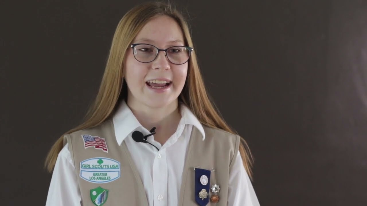 Gold Award Girl Scout Evelyn - YouTube