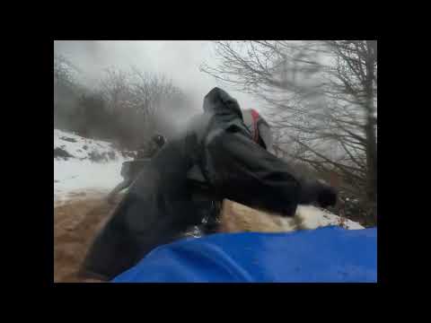 Kısa koşu kapıdağ kar turu