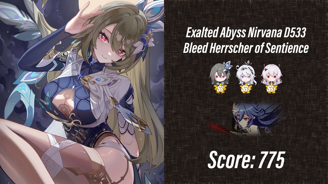 EX Abyss Nirvana - Bleed Herrscher of Sentience D533 (775 Pts) LP (SS0)/HFI (SS1)/LV (SS1) - YouTube