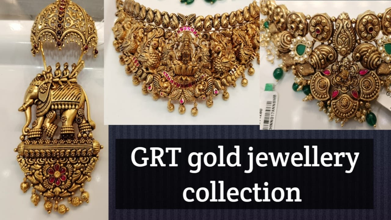 GRT gold jewellery collection - YouTube