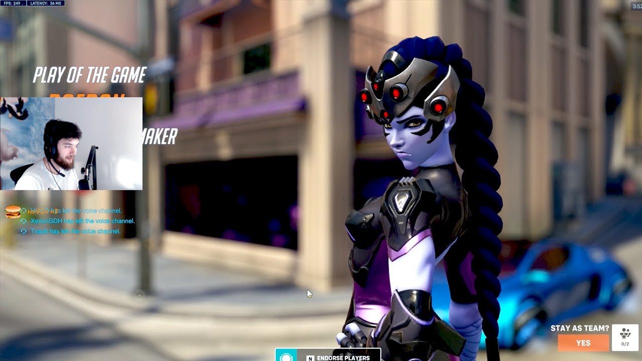 Potg Dafran Insane Widowmaker Overwatch 2 Gameplay Season 1 Youtube
