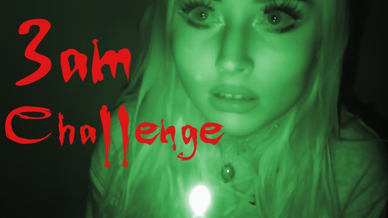 i can't believe i did this at 3am GHOST CHALLENGE - YouTube
