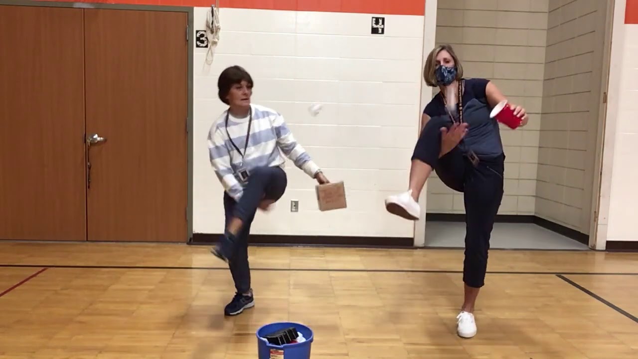 Silly Cup Catch Challenge - YouTube