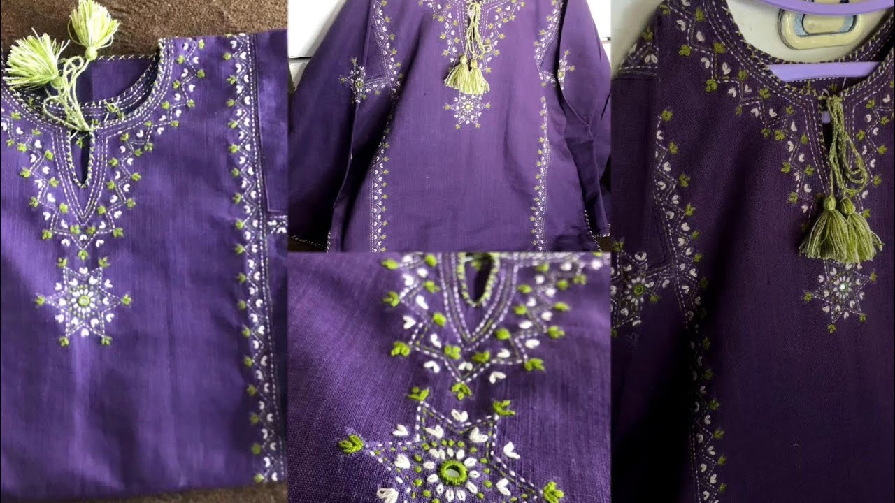 Kacha Tanka Embroided EID dresses || Latest 30+New hand embroided dress ...