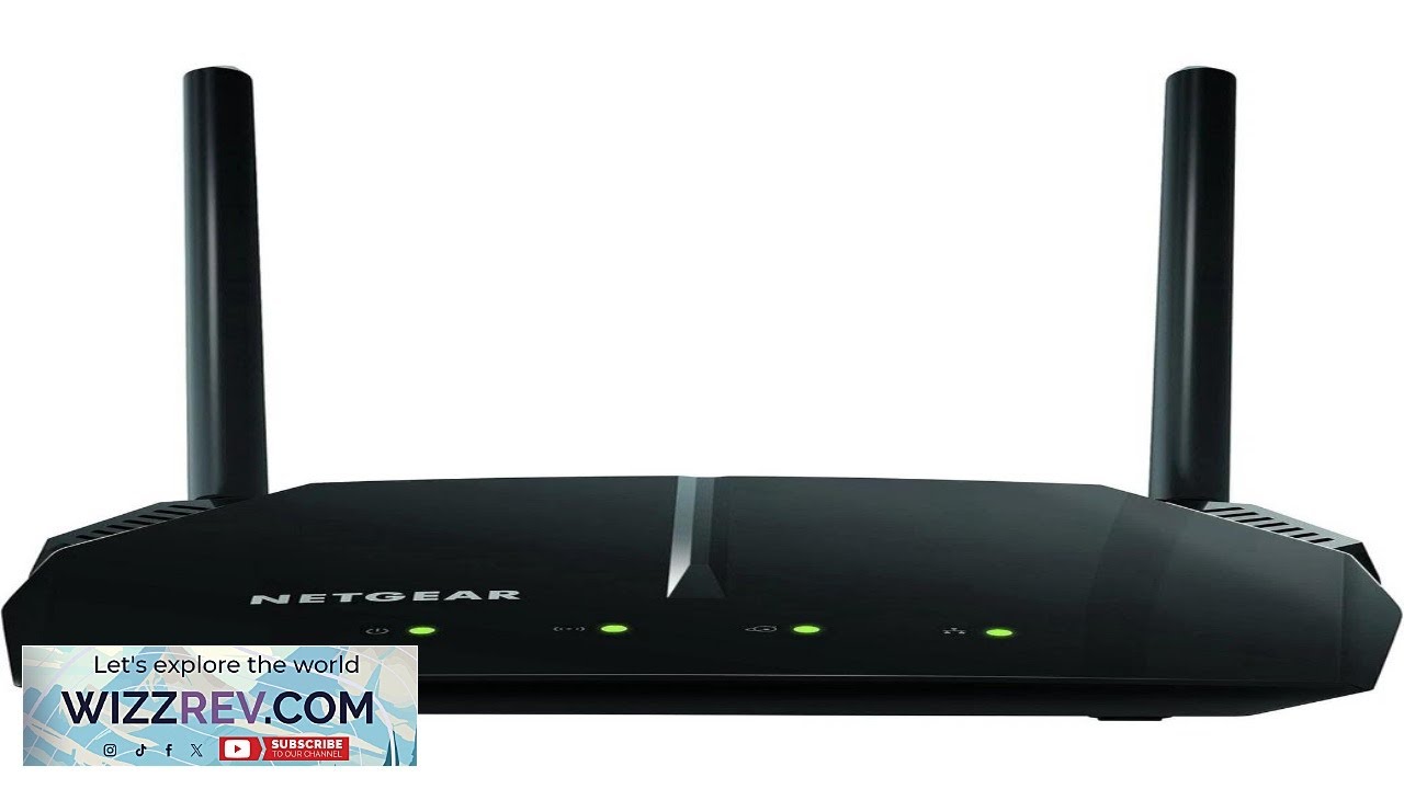 NETGEAR Ac1200 Dual Band WiFi Router Model R6120 681142036104| eBay ...