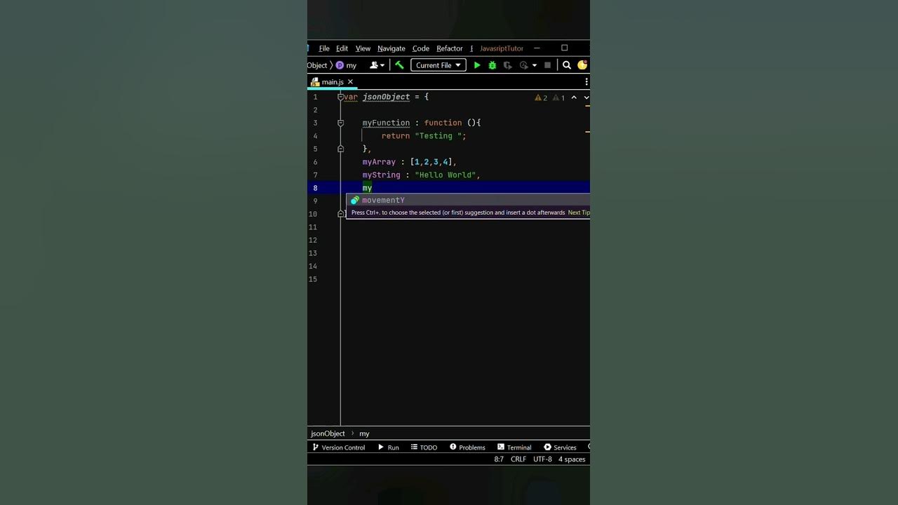Json Object Literals In Javascript Youtube 6261