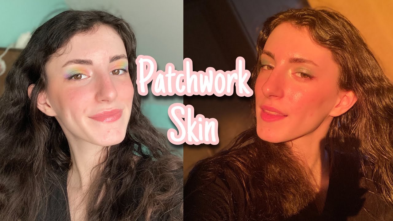 NO Foundation OR Concealer! Seamless Patchwork Skin - YouTube