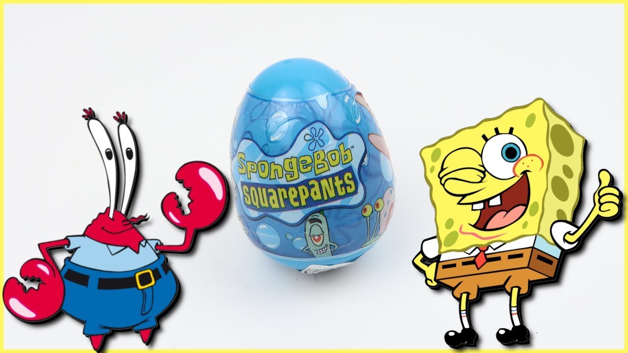 NEW 2019 Spongebob Squarepants Surprise Egg, Spongebob Kanciastoporty ...