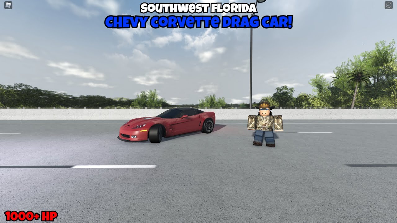 BUILDING THE CHEVY CORVETTE ZR1 INTO A DRAG CAR || Roblox - Southwest ...