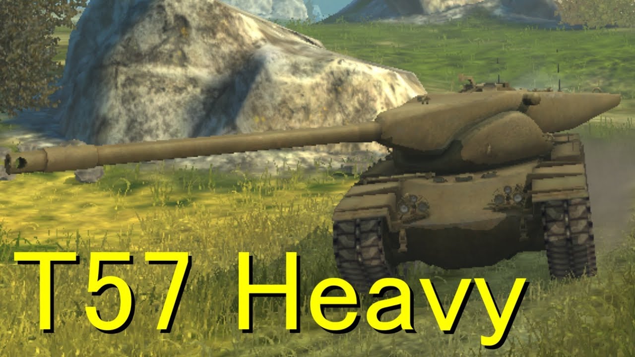 【35ページ目 T57 Heavy】noob戦車兵のblitz日記 - YouTube