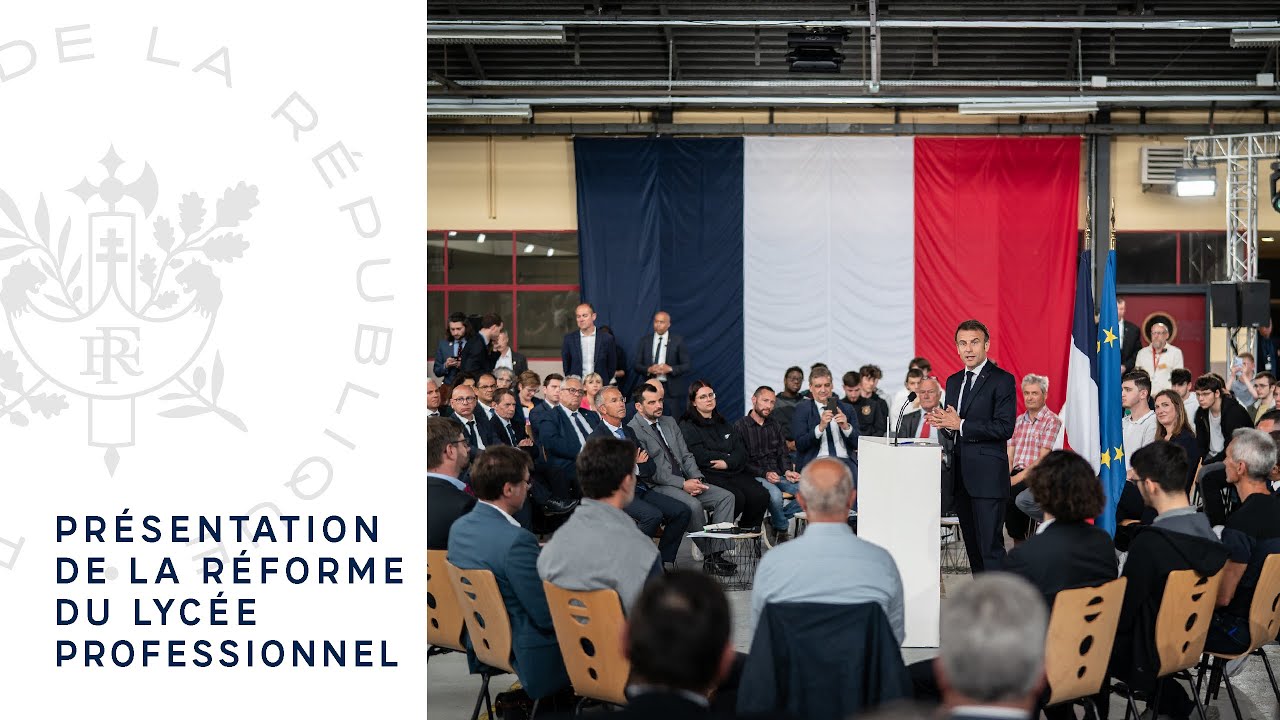 Présentation de la réforme du lycée professionnel. - YouTube