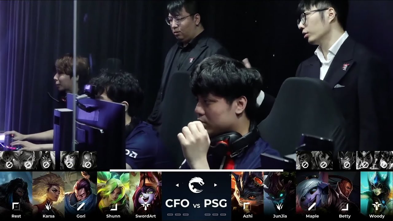 PCS 2024 Spring Playoff Upper final CFO vs PSG game1 - YouTube