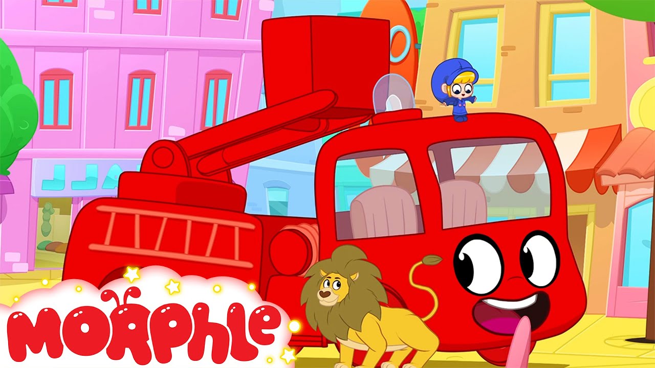 Morphle the Fire Truck - Kids Cartoon | My Magic Pet Morphle - YouTube