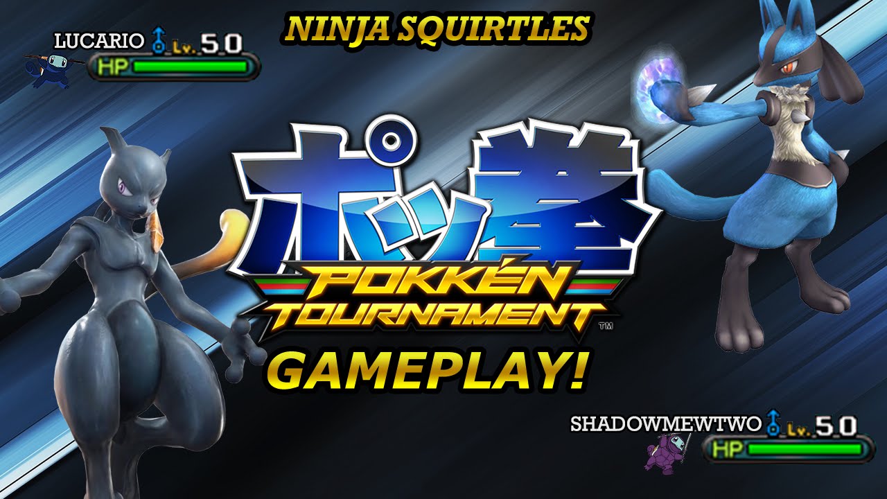 POKKEN TOURNAMENT SHADOW MEWTWO VS LUCARIO!!! (Dual Comm) - YouTube