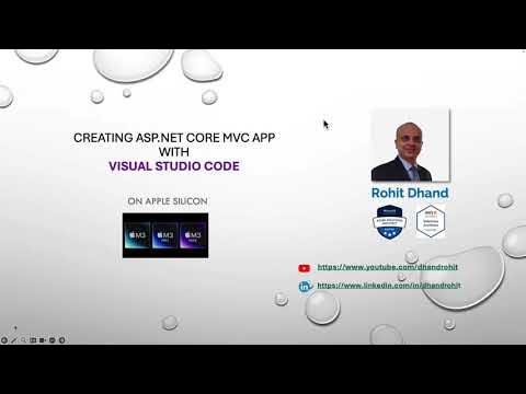 NET on MacOS - Creating ASP.NET Core MVC App with VS Code - YouTube