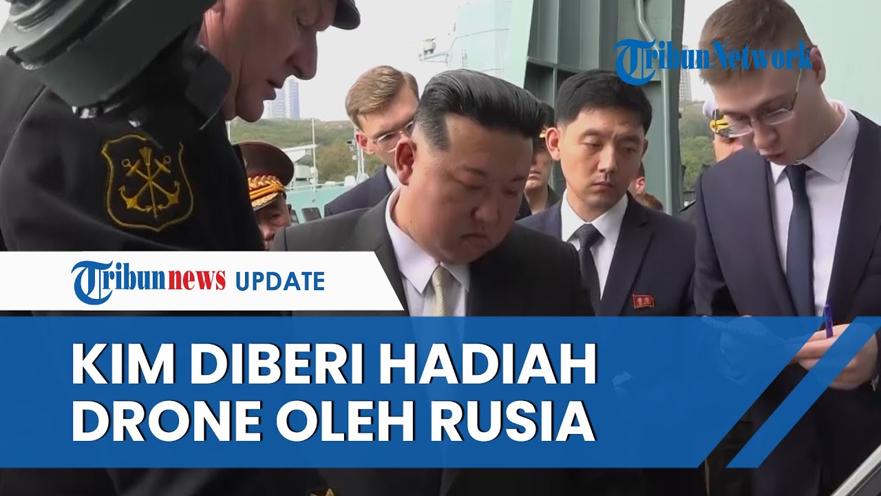 Pamit Tinggalkan Rusia, Kim Jong Un Diberi Oleh-oleh 5 Drone Kamikaze ...